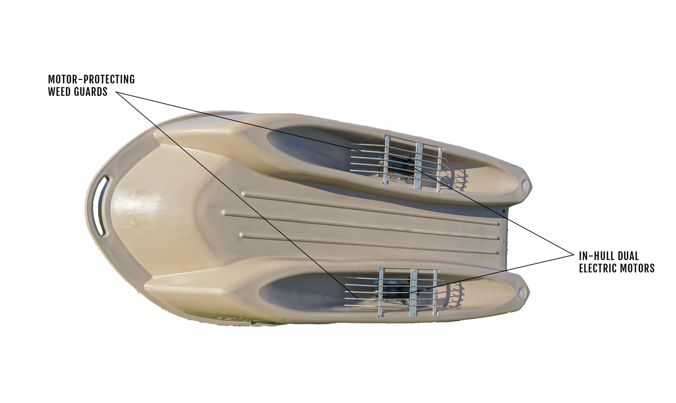 Twin troller X10 Deluxe small fishing boat: Freedom Electric Marine